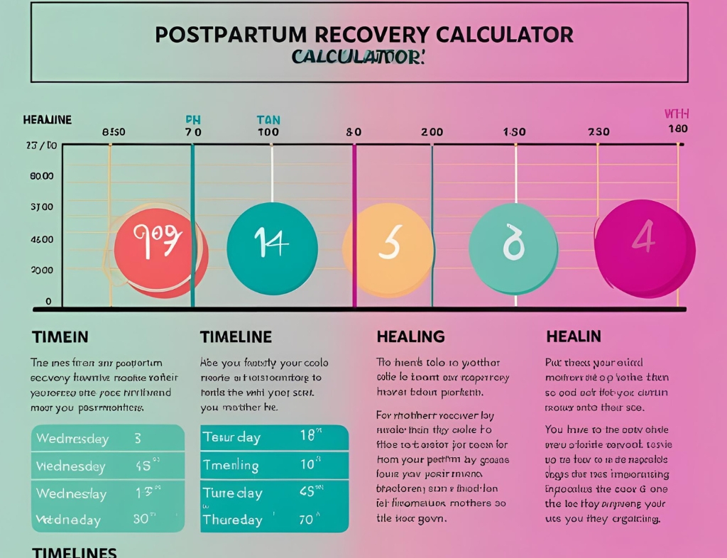Postpartum Recovery Calculator: Healing Timeline Online Free