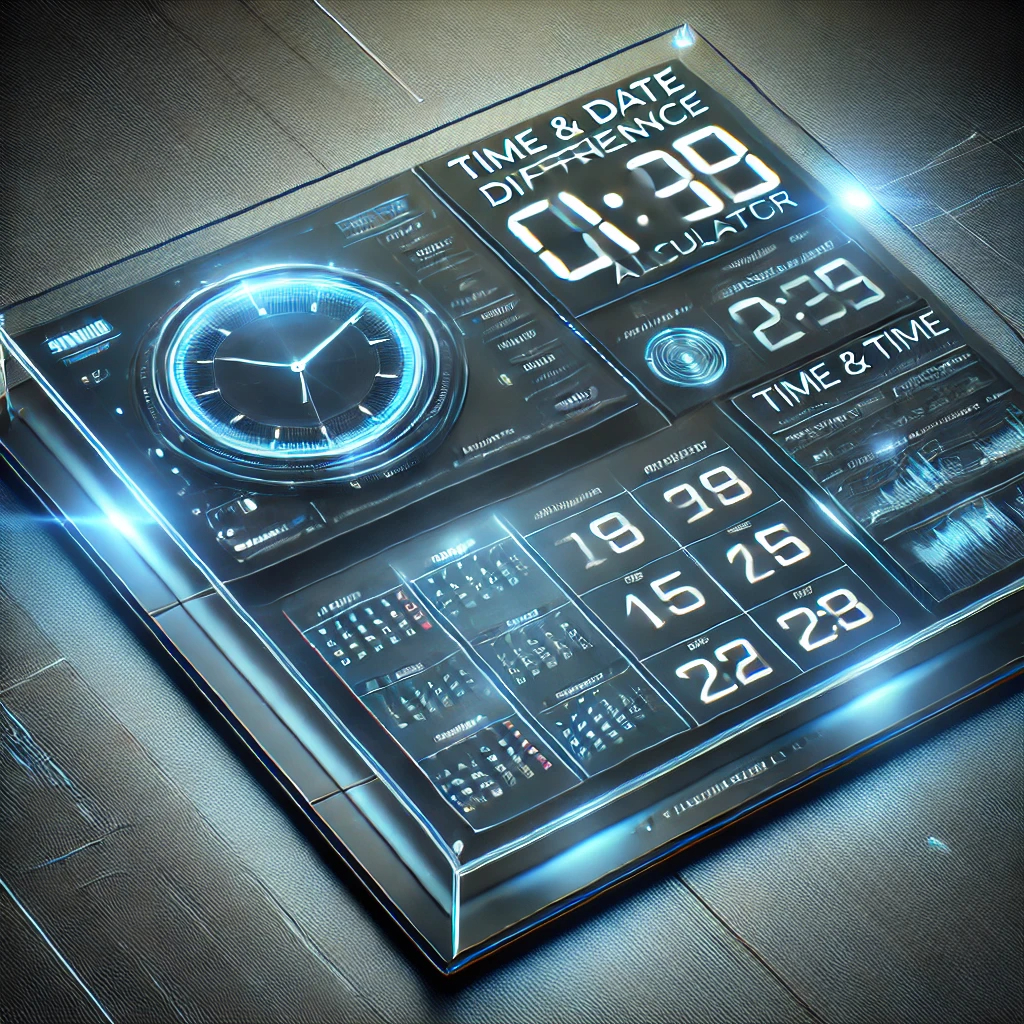 Time And Date Difference Calculator: Exact Duration Online
