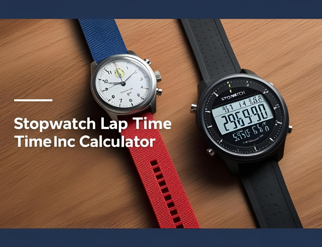 Lap Time Calculator: Track Stopwatch Lap Times Online Free