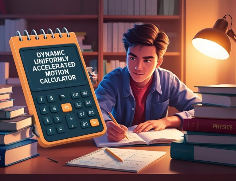 Free Uniformly Accelerated Motion Calculator – 100% Accurate