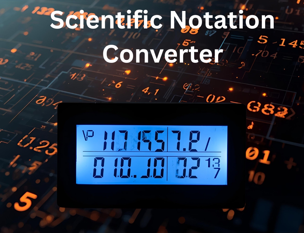 Scientific Notation Converter: Convert Large Numbers Online