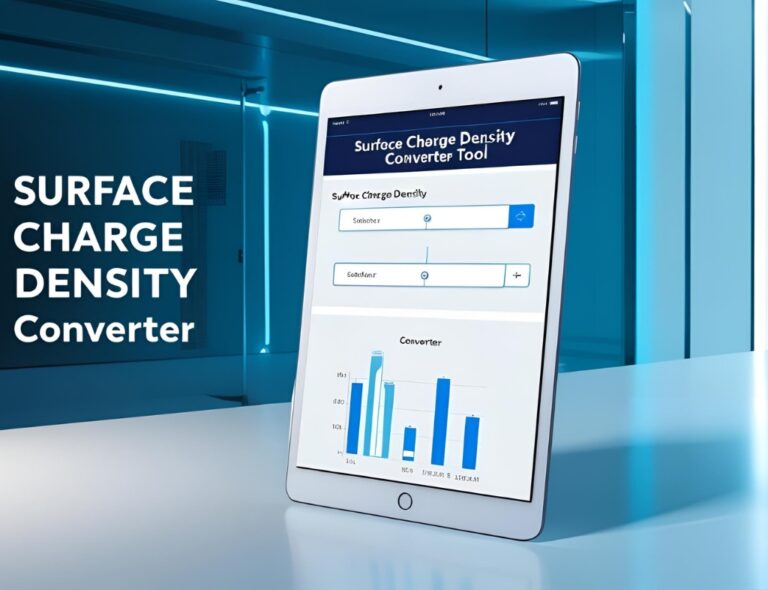 Surface Charge Density Converter: Charge Per Area Free